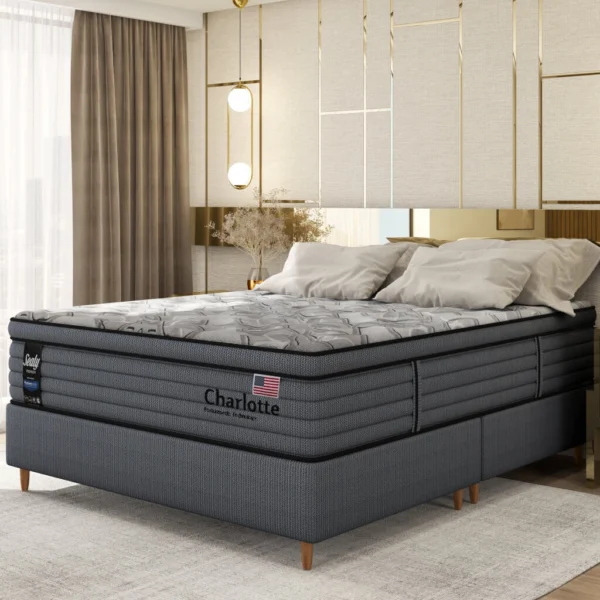 Colchão Charlotte Casal Posturepedic 34x188x138cm Sealy
